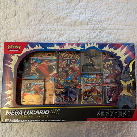Pokemon | Toys | Pokemon Mega Lucario Ex Collection Box New Figure ...